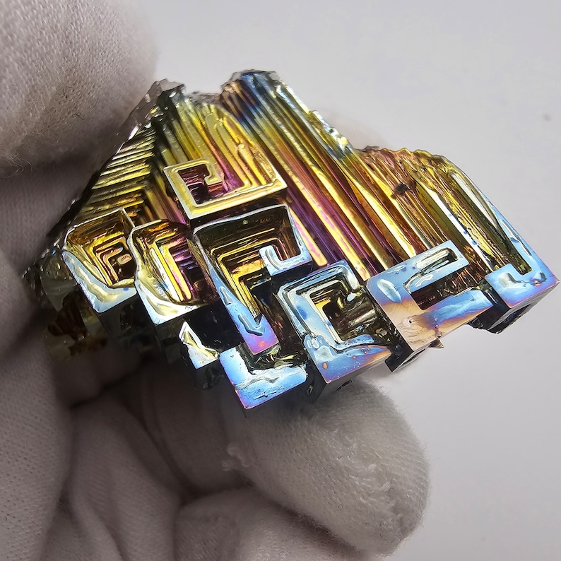 Handcrafted Bismuth Crystal - Etsy