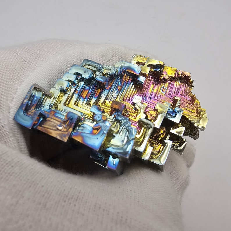 Handcrafted Bismuth Crystal - Etsy