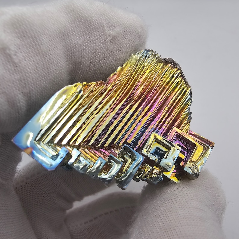 Handcrafted Bismuth Crystal - Etsy