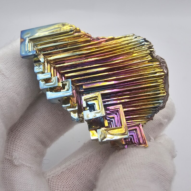 Handcrafted Bismuth Crystal - Etsy