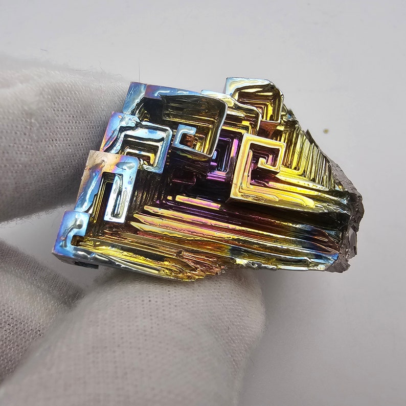 Handcrafted Bismuth Crystal - Etsy