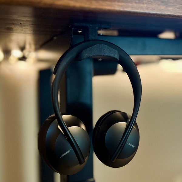 Under Desk Headset Holder - Etsy