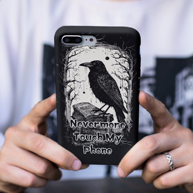 Raven iPhone Case - Etsy