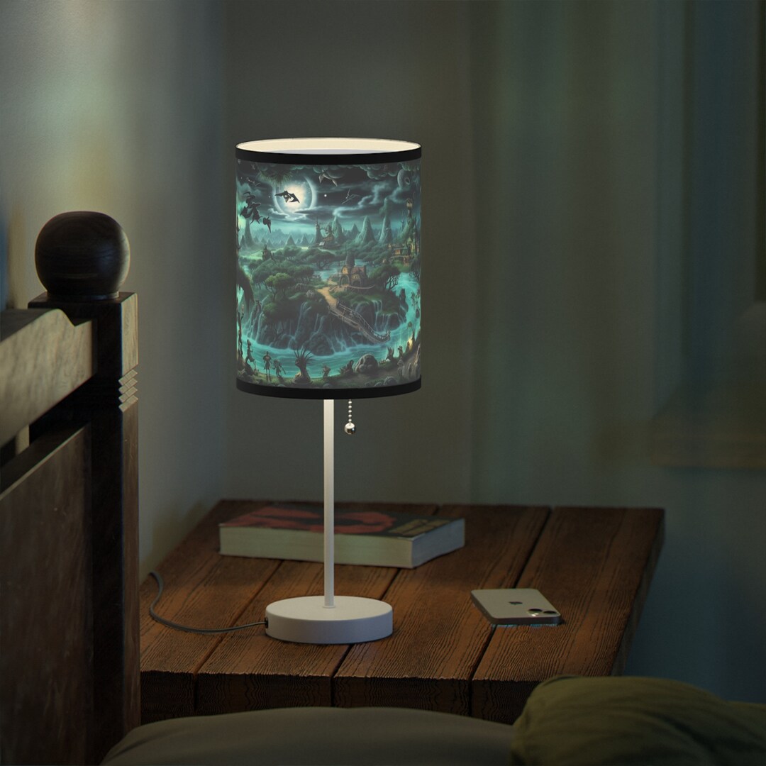Ethereal Dreams: Peter Pan's Neverland Accent Table Lamp | Tim Burton ...