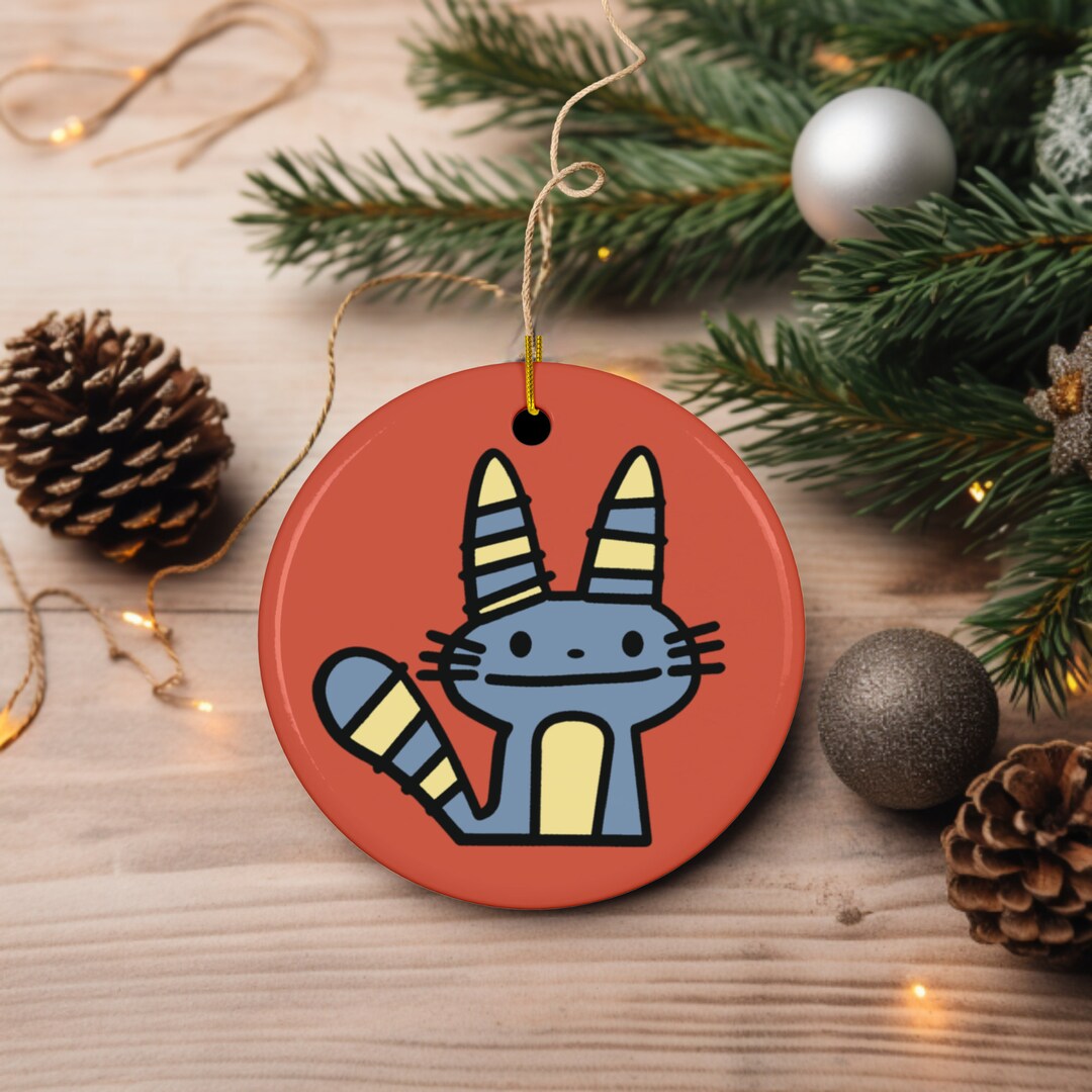Cartoon Loth Cat Ceramic Ornament Adorable Double-sided Galactic Lothal ...