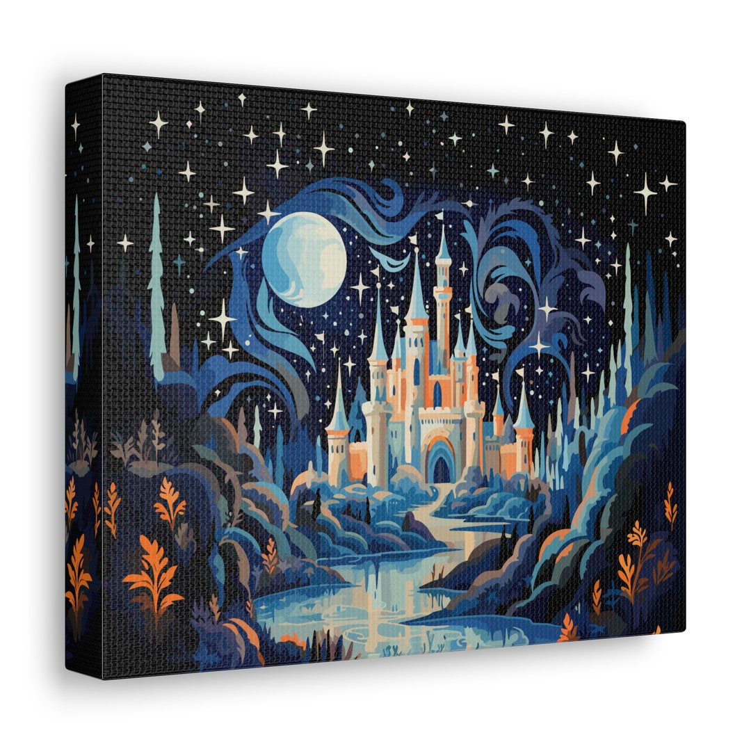 Cinderella's Castle as Inspired by Mary Blair's Iconic Style - Etsy