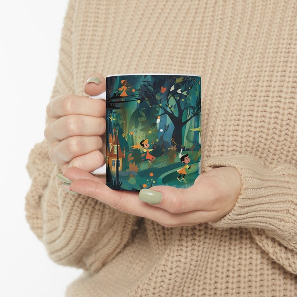 Peter Pan Mug - Etsy