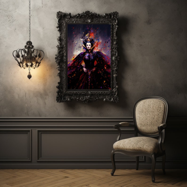 Digital Download Reimagined Evil Queen Art for Professional - Etsy