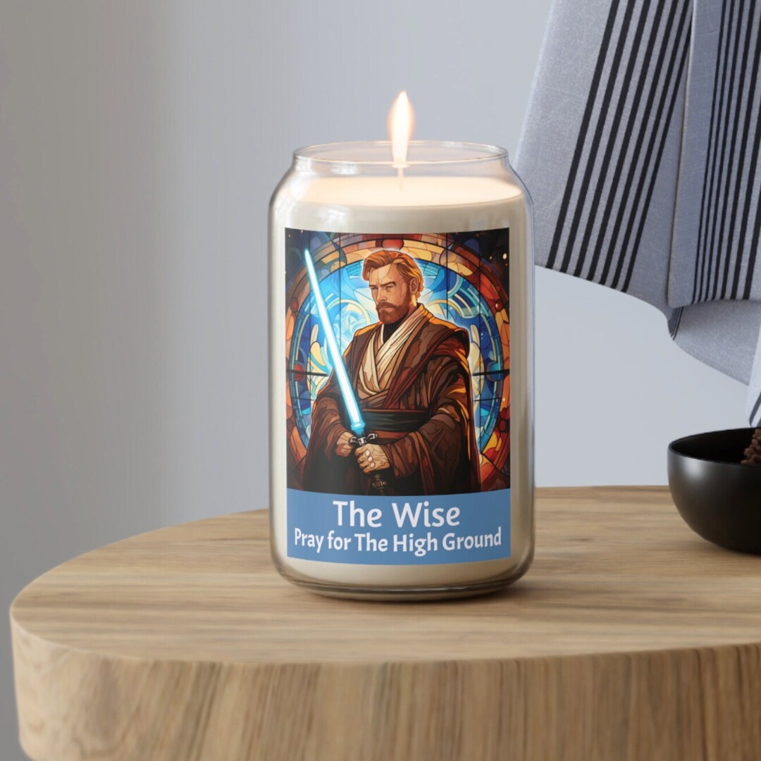 The Wise Pray for the High Ground Obi-wan's Funny Prayer Candle, 13 ...