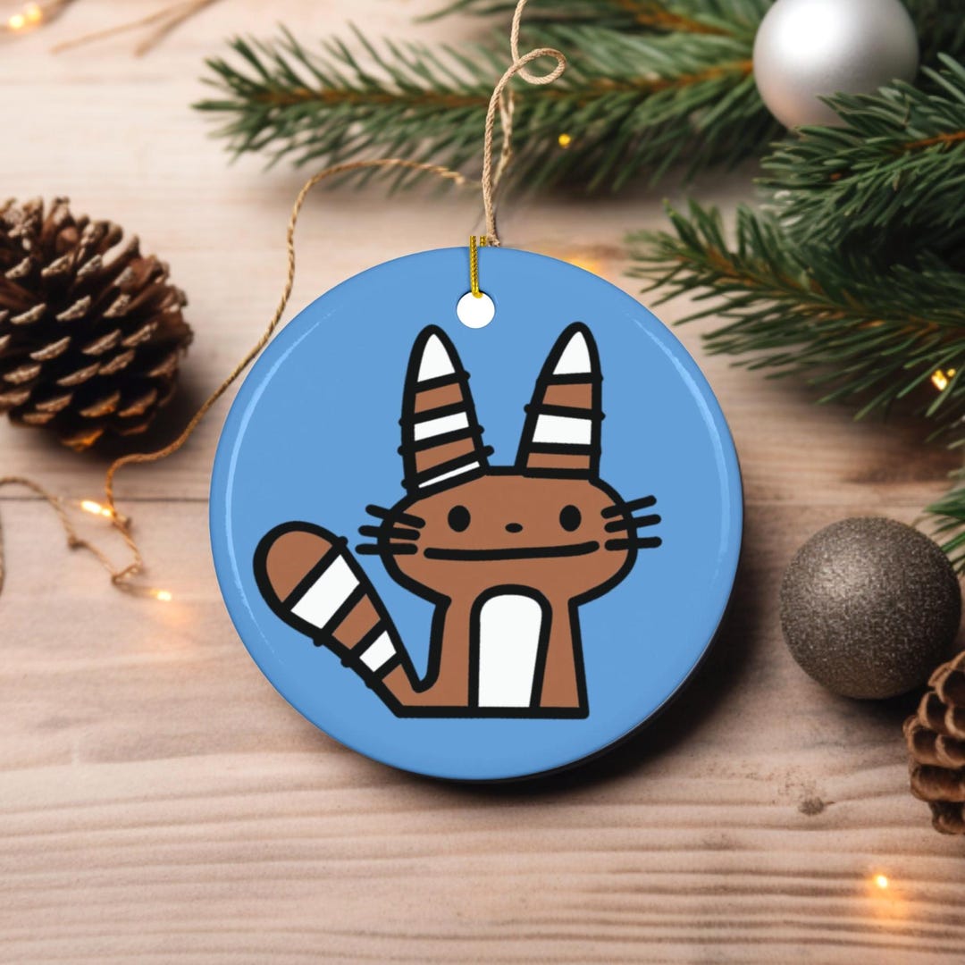 Cartoon Loth Cat Ceramic Ornament | Adorable Galactic Lothal Creature ...