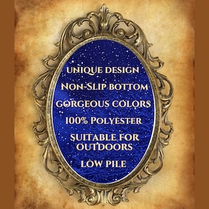 Midcentury Atomic Fallout Inspired Indoor/outdoor Rug | Colorful Retro ...