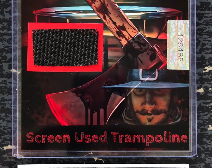 Thanksgiving Horror Movie Authentic Trampoline Piece With COA - Etsy