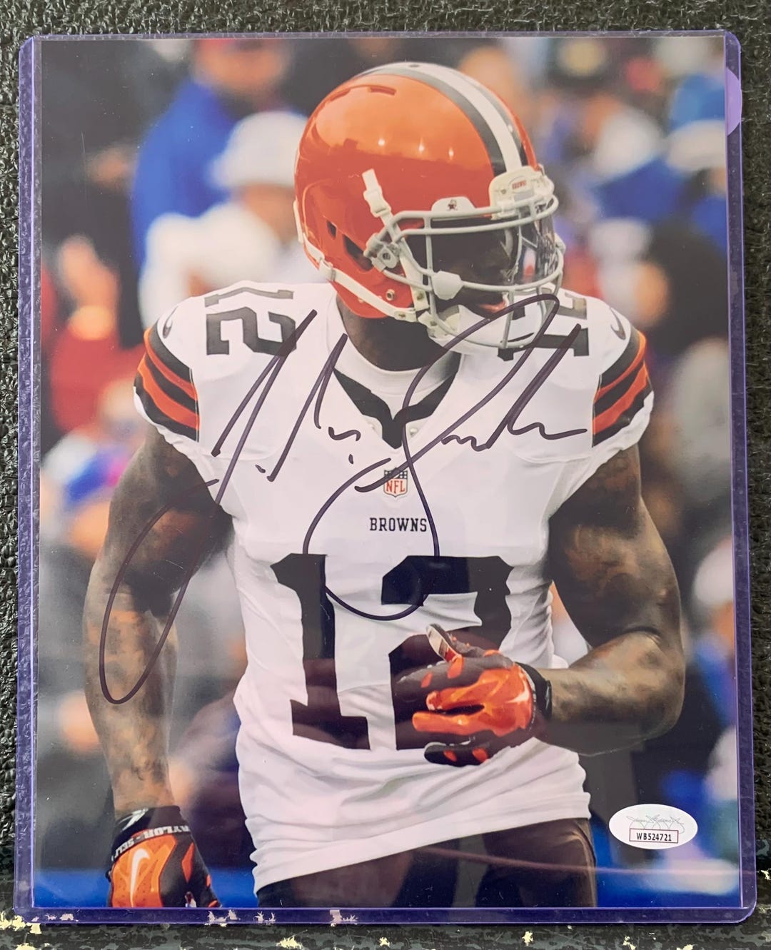 Josh Gordon Authentic Autograph 8x10 Phot JSA Certified - Etsy