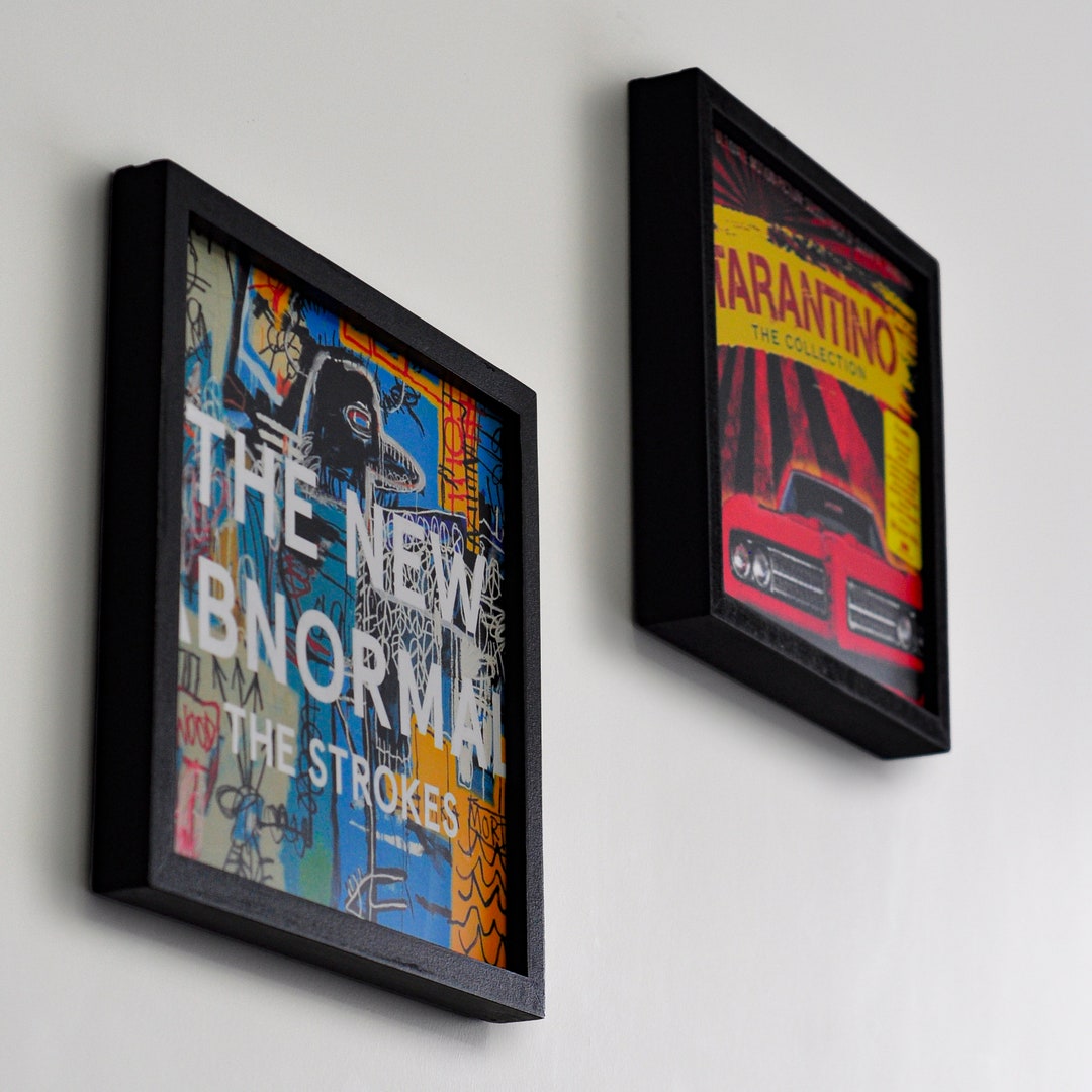 LP Vinyl Record Frame Colored | 12" Vinyl Record Holder Display Frame ...