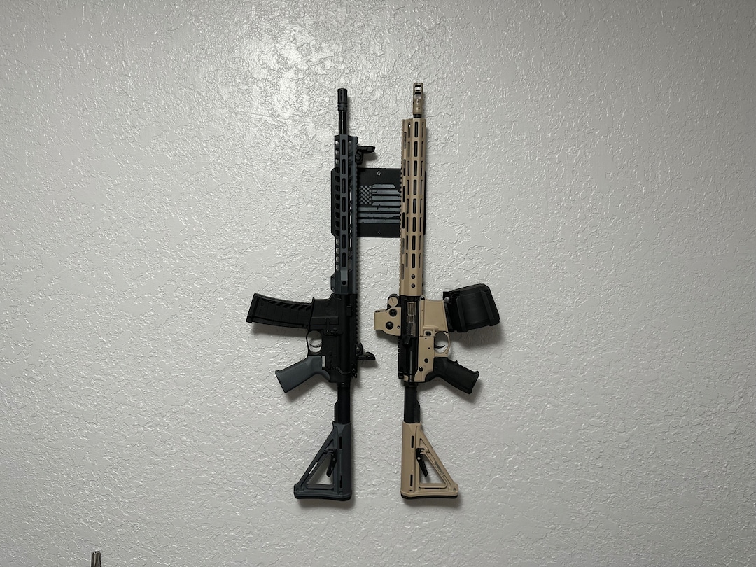 2 AR M-LOK Metal Wall Mount Gun Holder - Etsy