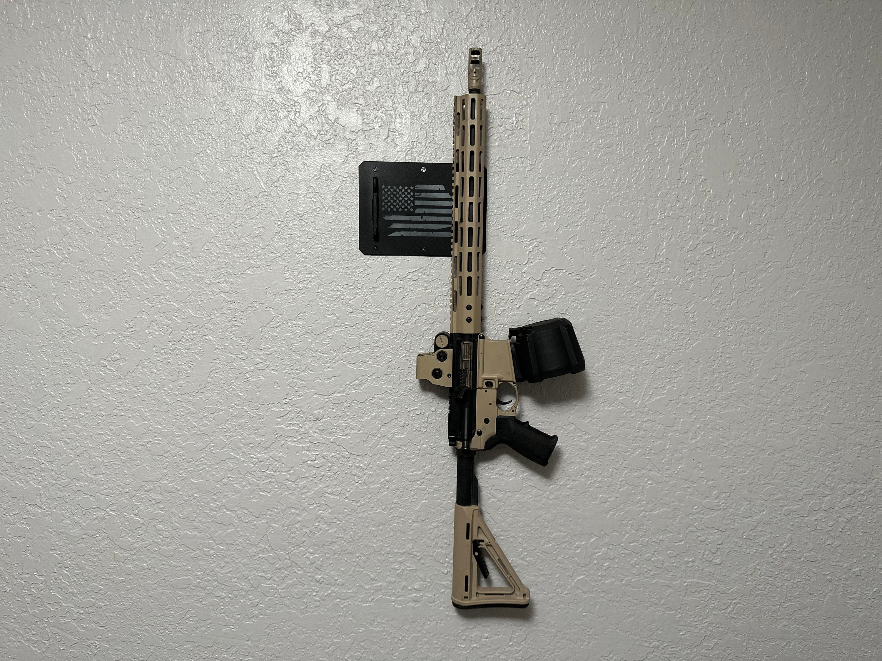 2 AR M-LOK Metal Wall Mount Gun Holder - Etsy