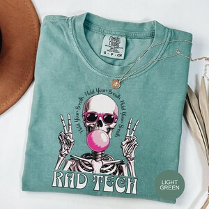 Radiology Tech Shirt, Rad Tech, Comfort Colors Radiology T-shirt ...