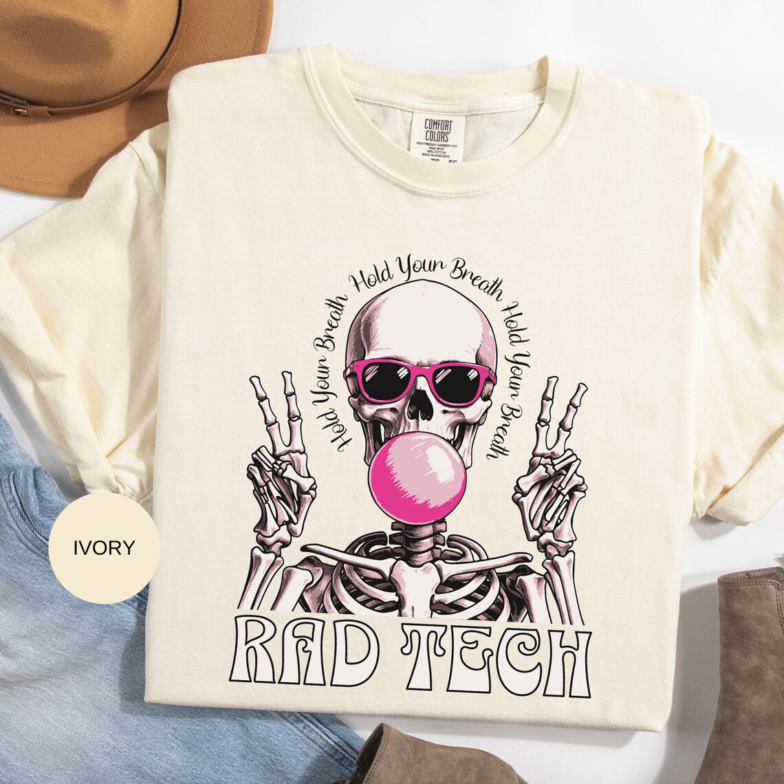 Radiology Tech Shirt, Rad Tech, Comfort Colors Radiology T-shirt ...
