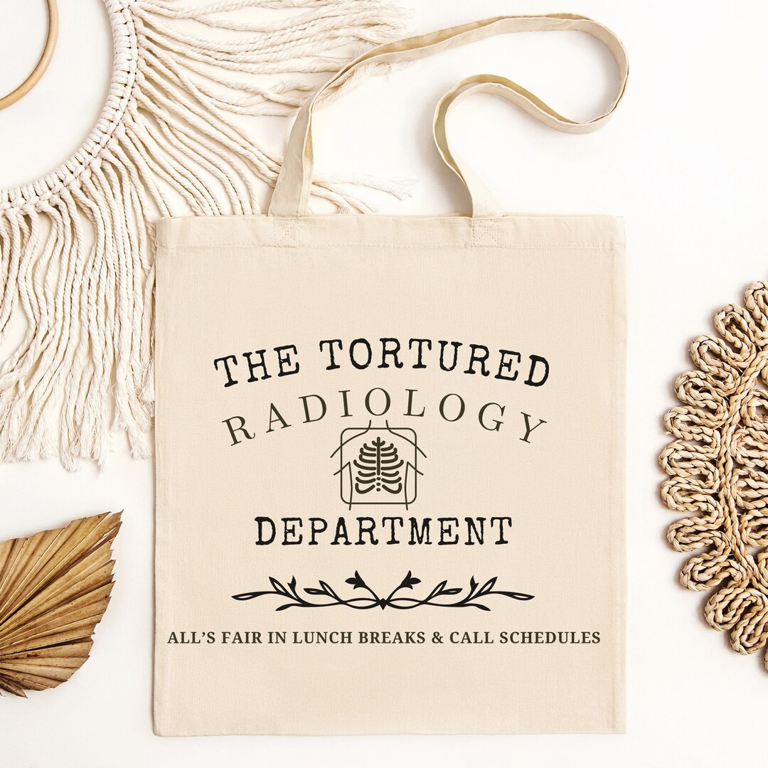 Xray Technologist Tote Bag, Gift for Radiology Technologist, Graduation ...