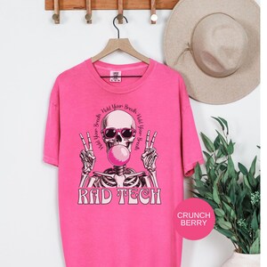 Radiology Tech Shirt, Rad Tech, Comfort Colors Radiology T-shirt ...