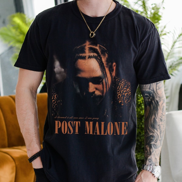 Post Malone Tshirt Comfort Colors - Etsy