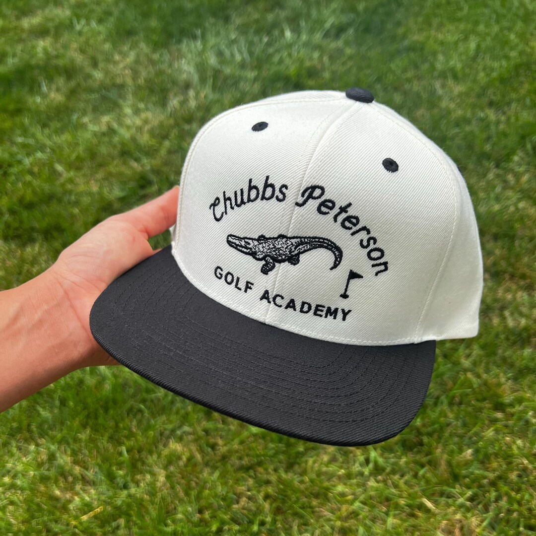 Embroidered Chubbs Peterson Golf Academy Snapback Hat, Happy Gilmore ...