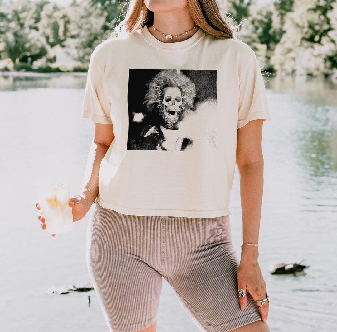 Comfort Colors® Marv Skeleton Women's Boxy Tee, Slightly Cropped Fit ...