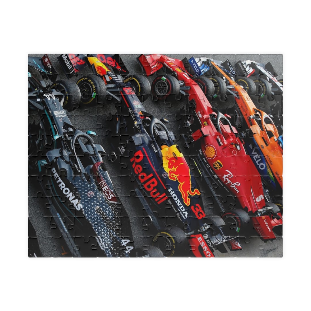 Puzzle 110, 252, 520, 1014-piece, Formula 1 Puzzle, Sports Puzzle, Car ...