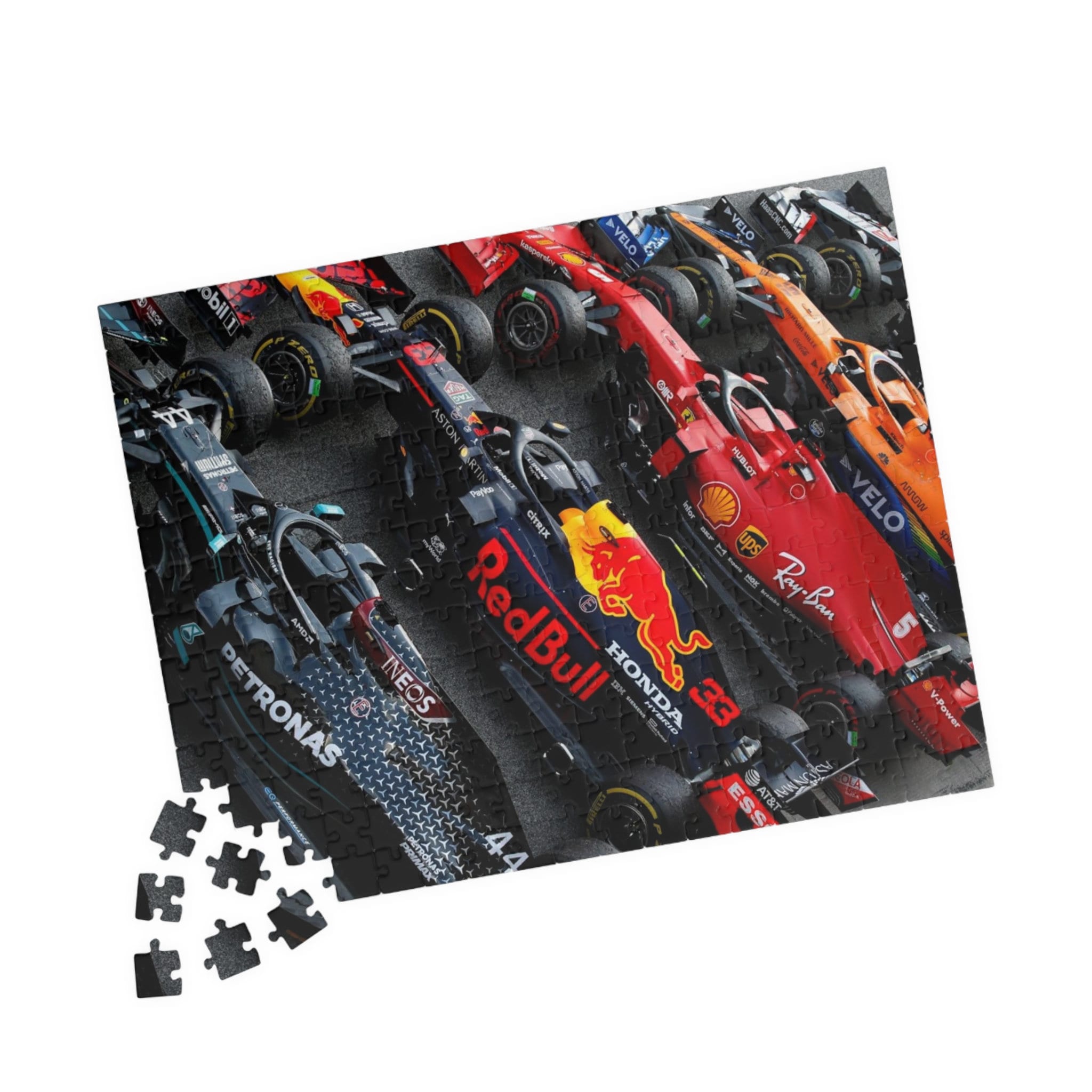 Puzzle 110, 252, 520, 1014-piece, Formula 1 Puzzle, Sports Puzzle, Car ...