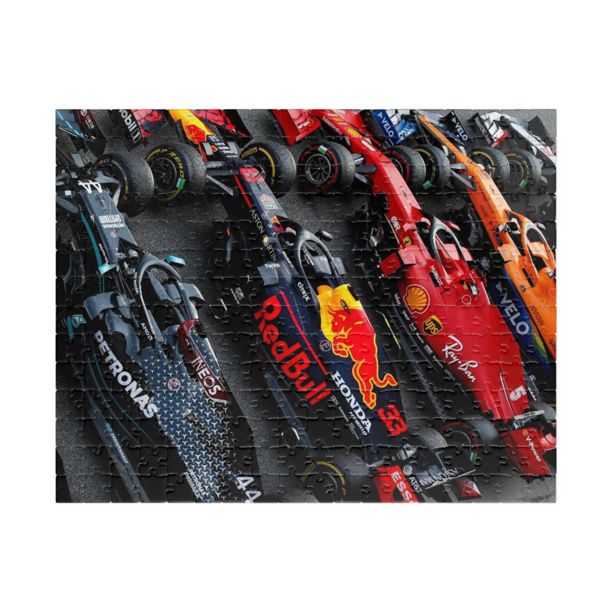Puzzle 110, 252, 520, 1014-piece, Formula 1 Puzzle, Sports Puzzle, Car ...