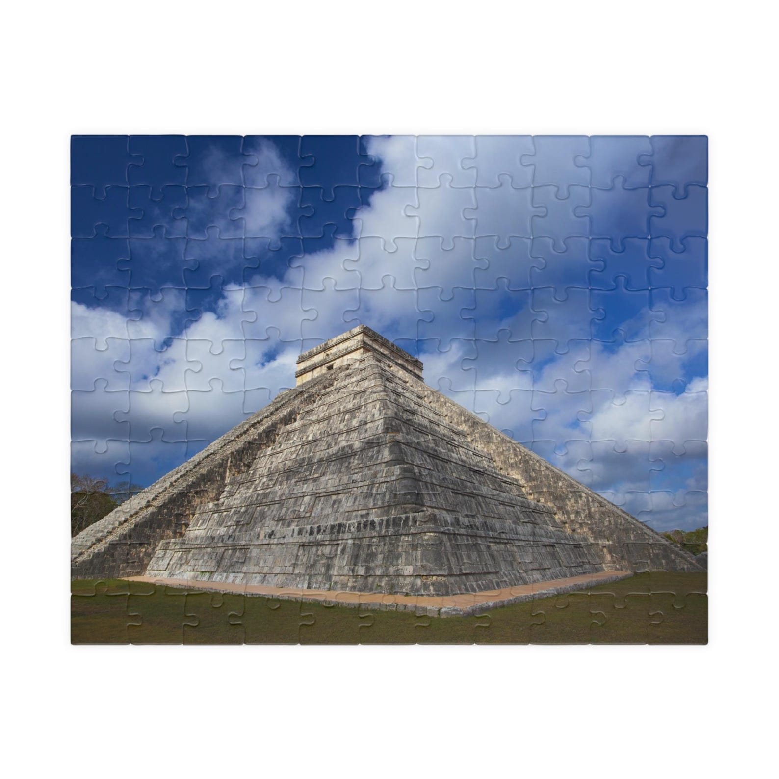 Puzzle (110, 252, 520, 1014-piece), Pyramid, Chichen Itza Mexico, World ...