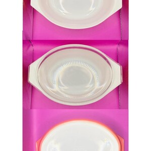 Vintage 1950s Pyrex Pink Daisy 045 Oval Casserole W/ Lid 2.5 Quarts - Etsy