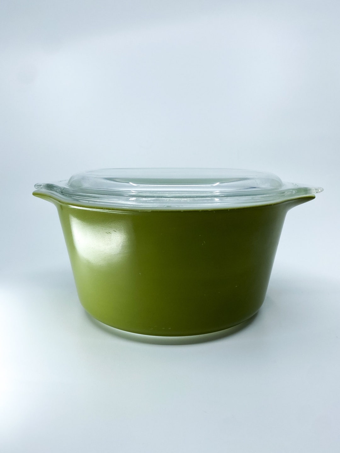 Vintage 1960s Pyrex Verde Green With Lid 473 1 Quart - Etsy
