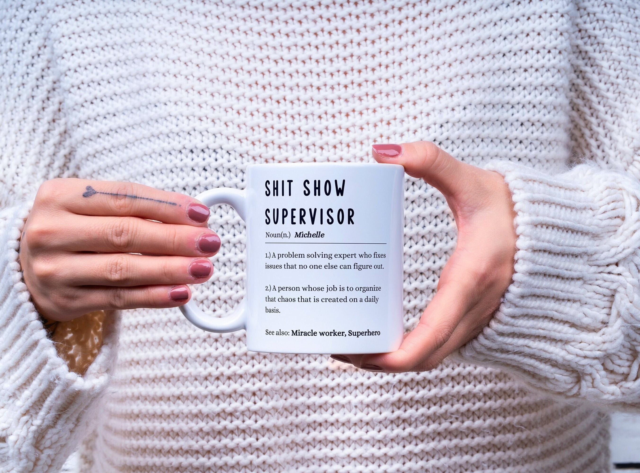 Shit Show Supervisor Mug, Shit Show Supervisor Gift, Shit Show ...