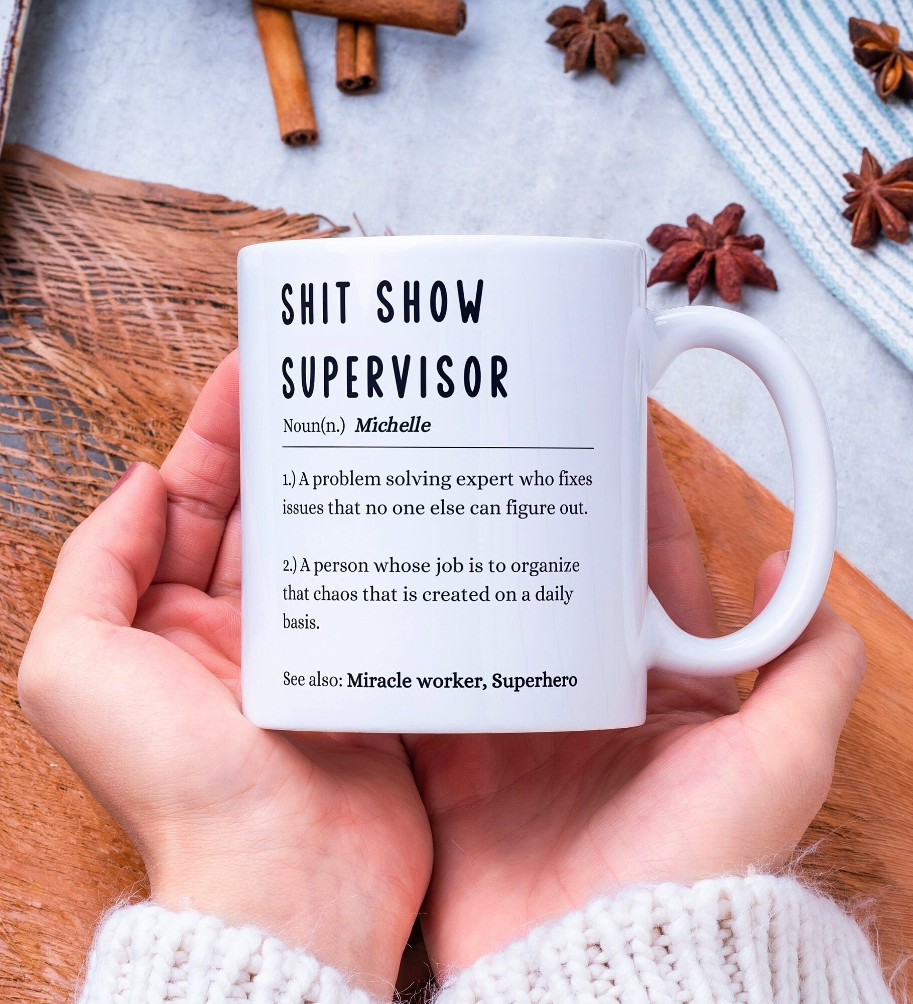 Shit Show Supervisor Mug, Shit Show Supervisor Gift, Shit Show ...