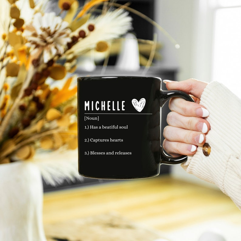 Personalized Name Definition Mug, Personalize Name Coffee Mug With ...