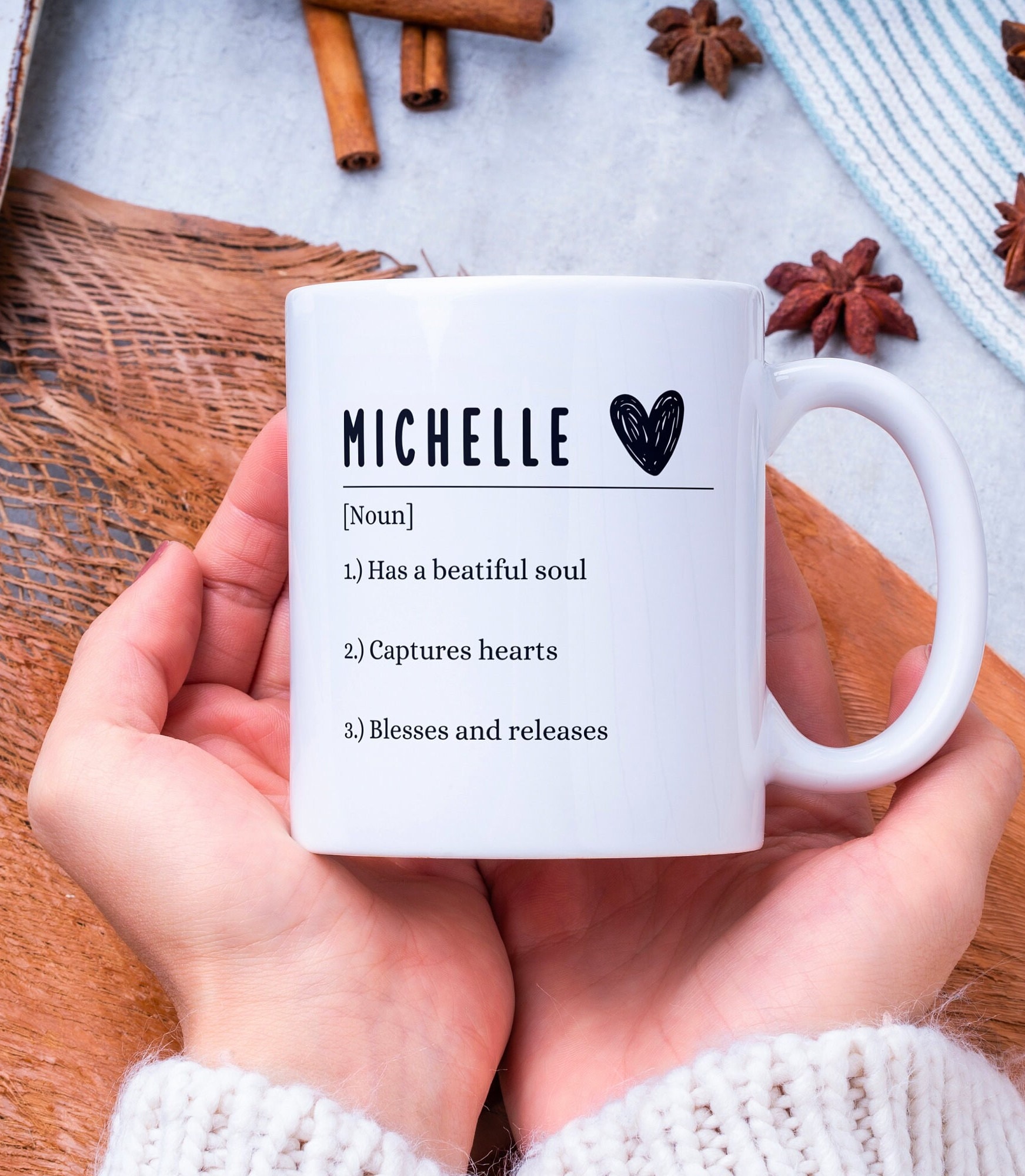 Personalized Name Definition Mug, Personalize Name Coffee Mug With Definition, Custom Name Mug ...