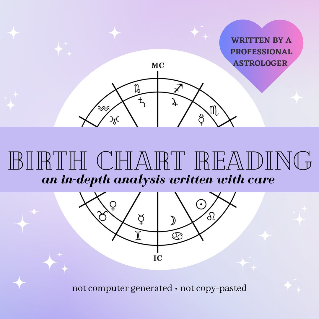 Full Birth Chart Reading A Personalized, In-depth Analysis - Etsy