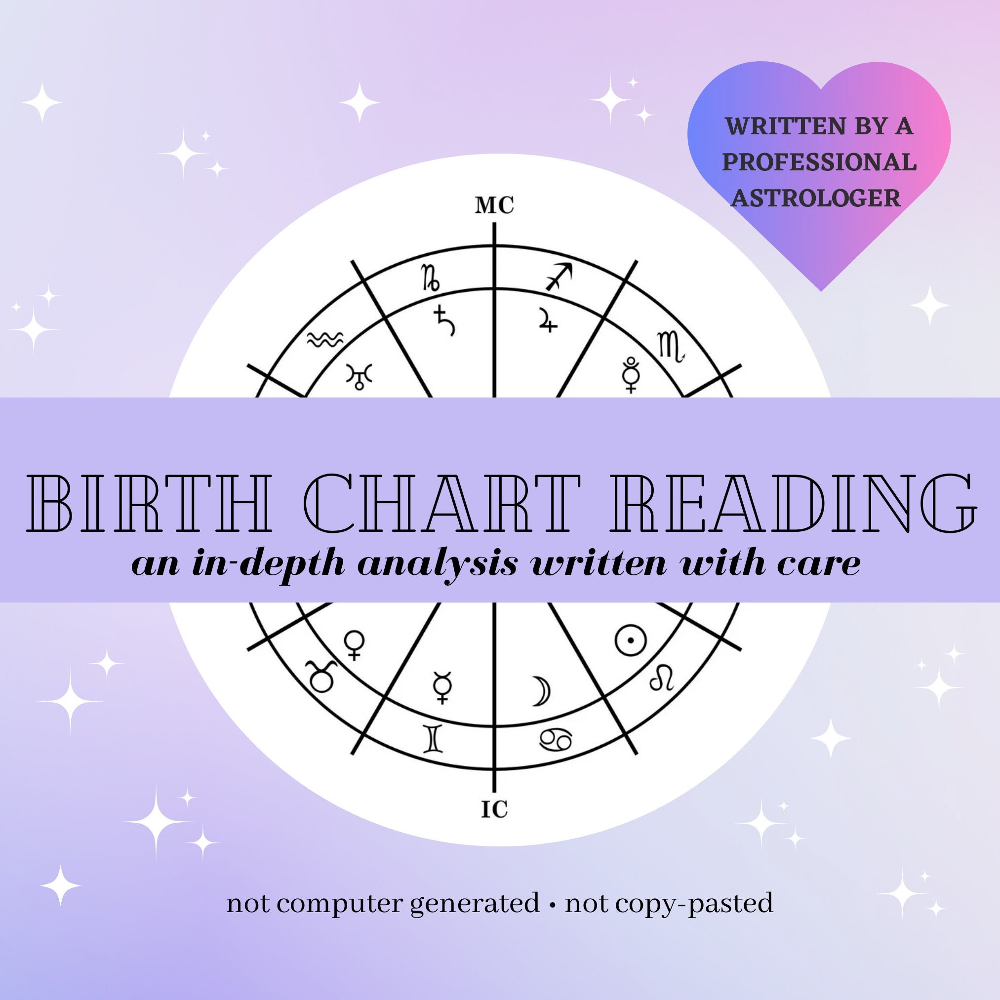 Full Birth Chart Reading A Personalized In-depth Analysis - Etsy