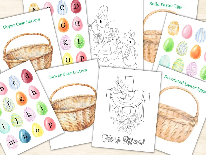Easter Unit Study, Easter Kids Activities, Easter Scripture Cards ...