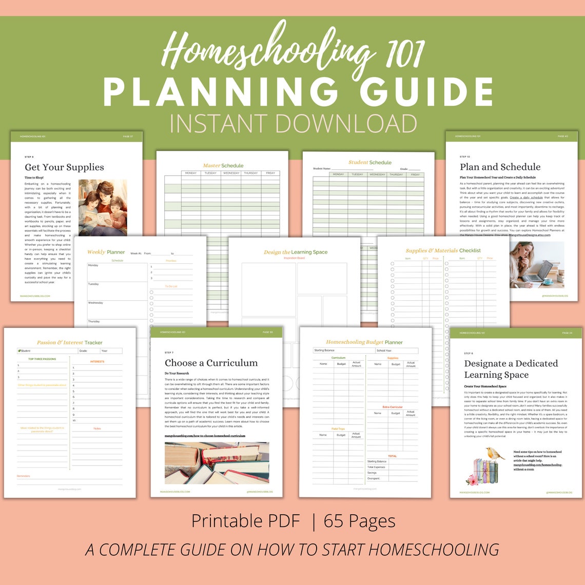 Homeschooling 101 Planning Guide for Beginners, How to Homeschool Guide ...