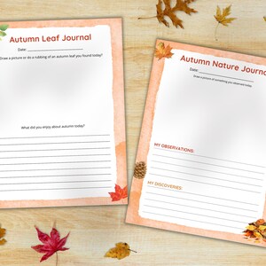 Fall Homeschool Printables: Autumn Nature Study, Leaf Identification ...