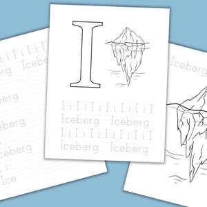 Iceberg Unit Study: Homeschool Printable Bundle, Diorama Craft - Etsy