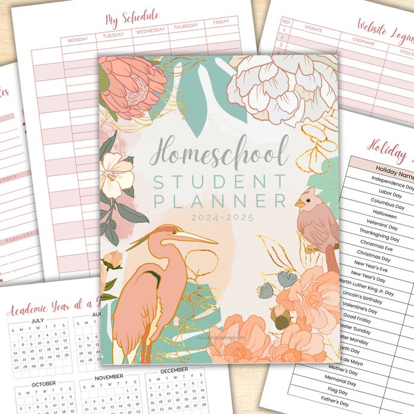 Printable Homeschool - Etsy