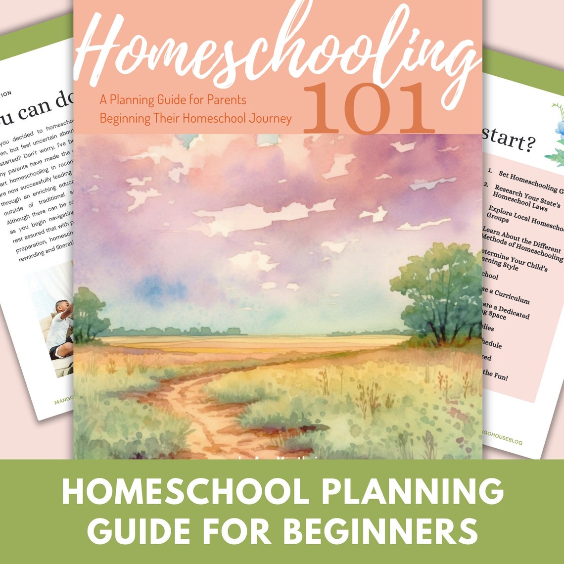 Homeschooling 101 Planning Guide for Beginners, How to Homeschool Guide ...