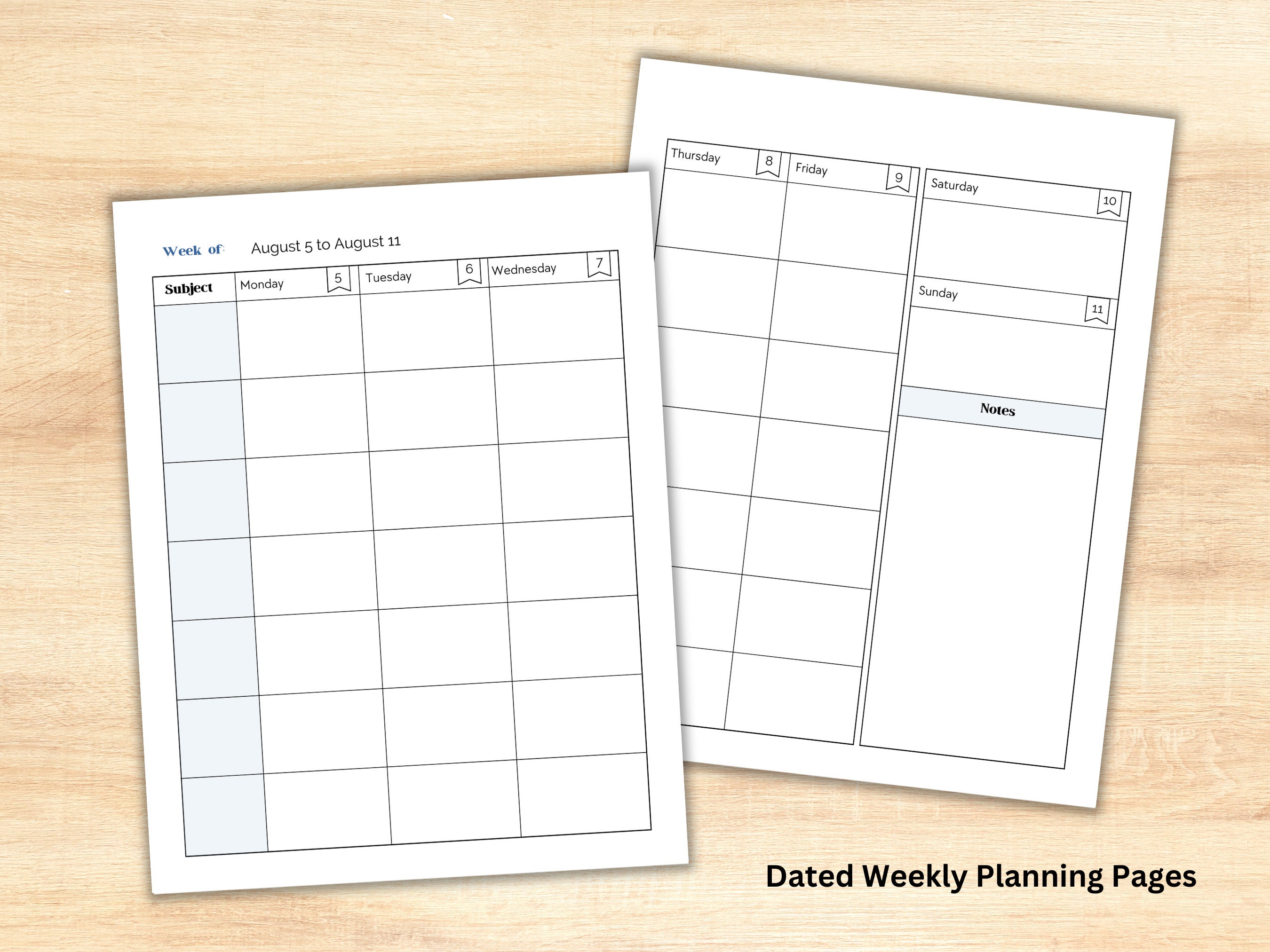 Homeschool Student Planner, Homeschool Planner Printable, Homeschool ...