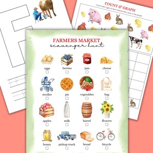 Farm Animals Unit Study, Farmactivity Bundle, Farm Learning, Farm ...