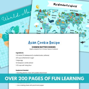 World Geography Unit Study, 7 Continents Study, Animals of the World ...