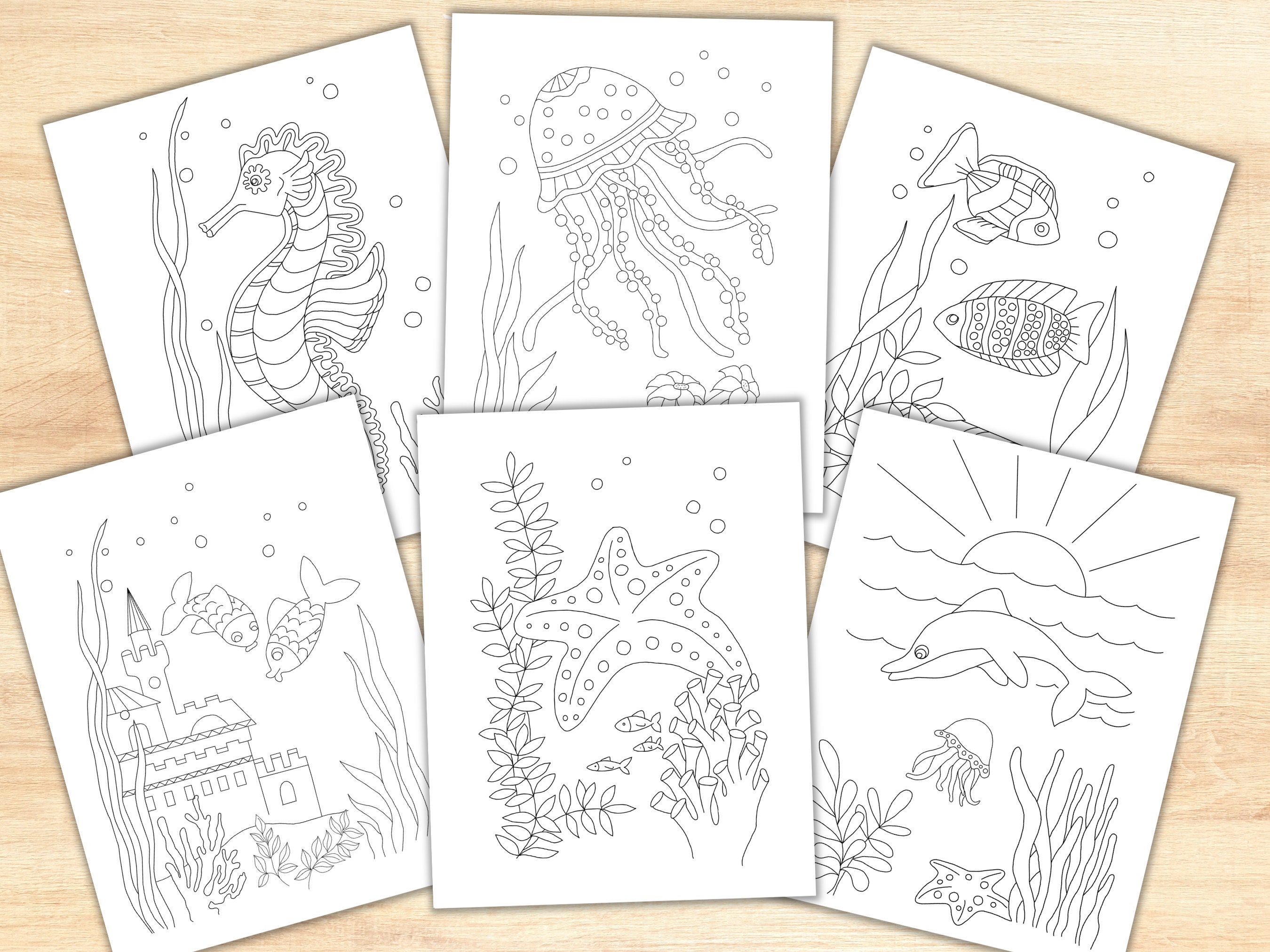 Ocean Animals Unit Study: Sea Creature Activity Pack (PDF) - Etsy