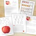 Apple Unit Study Homeschool Printable, Apple Life Cycle Worksheets ...